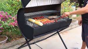 CANON BBQ DRUM, Elevate Your Grilling Experience with 724mm of Black-C